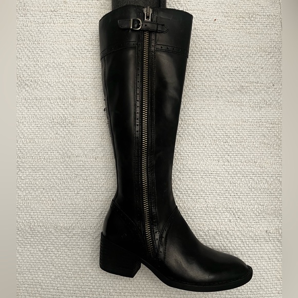 Born | Shoes | Brand New Black Leather Born Boots | Poshmark